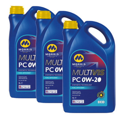 MORRIS ECO PC 0w20 Fully Synthetic Engine Oil ACEA C6 PSA B71 2010 3x5L