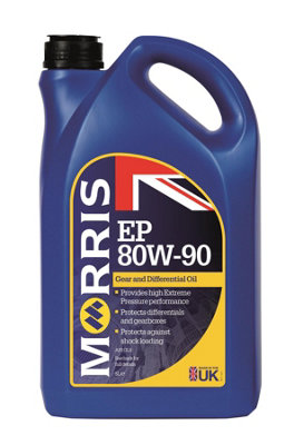 MORRIS EP 80W-90 Gear Oil GL5 Extreme Pressure Manual Transmission Fluid 6L