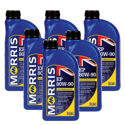 MORRIS EP 80W-90 Gear Oil GL5 Extreme Pressure Manual Transmission ...
