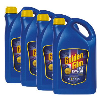 MORRIS Golden Film 15w50 Mineral Engine Oil Classic Motorsport Engine ...
