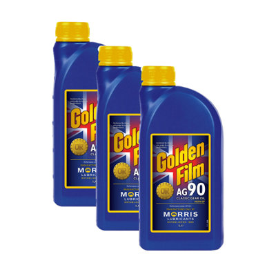 MORRIS Golden Film AG90 Classic Gear Oil Mineral Transmission Oil 3x1L