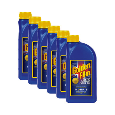 MORRIS GOLDEN FILM CLASSIC 2 STROKE MOTORCYCLE ENGINE OIL API TC JASO ...