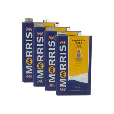 Morris Liquimatic 4 ISO 32 Hydraulic Oil Zinc Free Fluid DIN 51524 4x5L