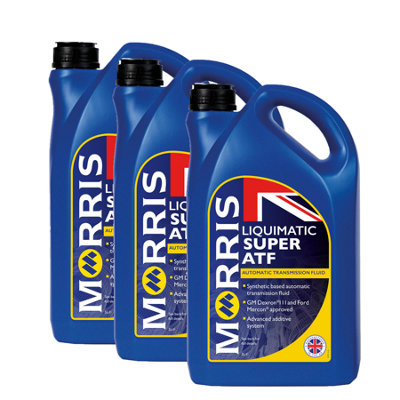 MORRIS LIQUIMATIC SUPER ATF AUTOMATIC TRANSMISSION FLUID 3X5L