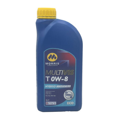 Morris Multivis ECO T 0W-8 Fully Synthetic Engine Oil ILSAC GF-5 API SN 1L