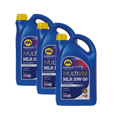 MORRIS Multivis MLR 10W-50 Fuly Synthetic Racing Engine Oil API SN / CF 3x5L