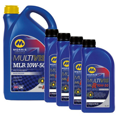 MORRIS Multivis MLR 10W-50 Fuly Synthetic Racing Engine Oil API SN / CF 9L