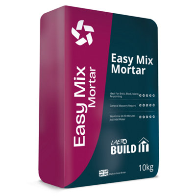 Mortar 20kg Mix Ready Mixed Pallet x70 Bags by Laeto Build It