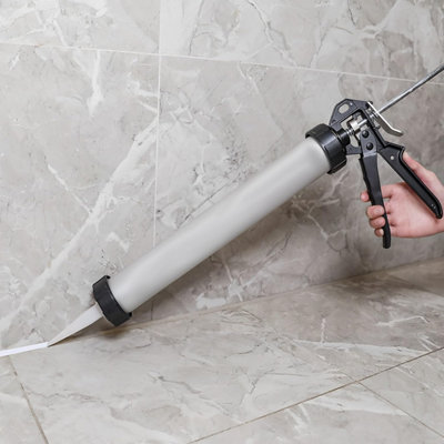Mortar And Grouting Gun Brick Pointing Tile Cement Professional Metal