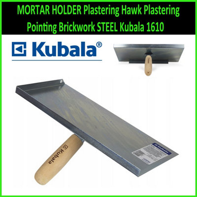 MORTAR HOLDER Plastering Hawk Plastering Pointing Brickwork STEEL ...