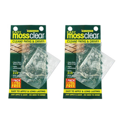 Moss Clear Concentrate 4 x 50ml | DIY at B&Q