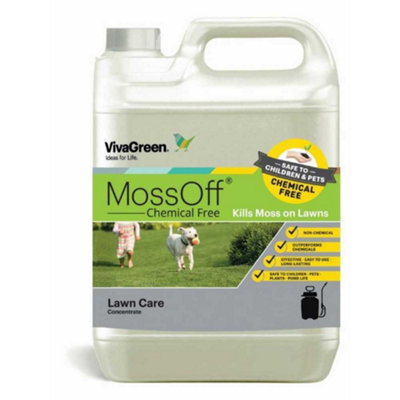 Moss-Off Lawncare Chemical Free Moss Killer 2 Litres
