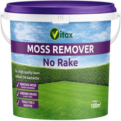 Moss Remover for Lawns kills moss, feeds grass for 3 months, greener ...