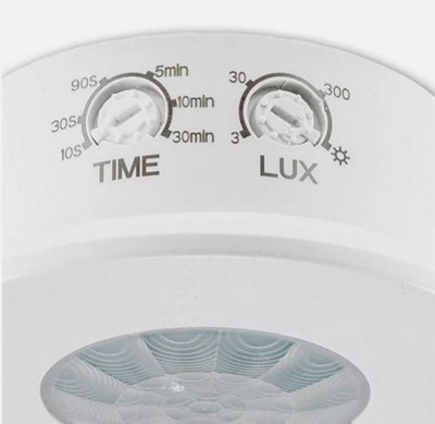 Motion Sensor 360 Degree Recessed PIR Occupancy Detector Light Switch ...