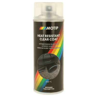 Motip High Temp Heat Resistant Clear Varnish Lacquer 400ml
