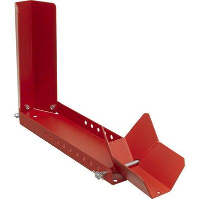Motorcycle Roll-in Wheel Clamp - 50mm to 130mm Tyre Width - Bolt-Down ...