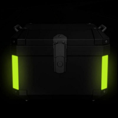 Motorcycle Top Box Rear Top Case Helmet Luggage Storage Tour Box