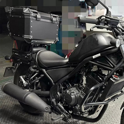 Motorcycle Top Case Box Lock System Reflective Strips