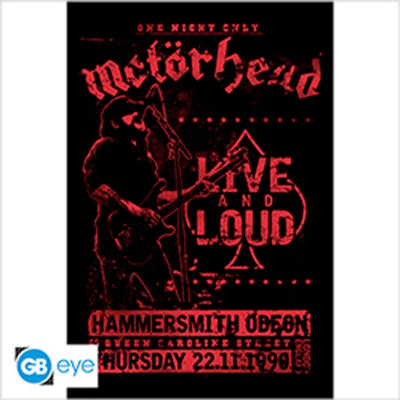 Motorhead Live and loud 61 x 91.5cm Maxi Poster