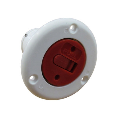 Motorhome Caravan Water Filler Cap 33MM (Red Nylon Boat Deck Socket ...