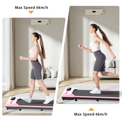 Motorized Treadmill Speed 1-6KM/H,Space Saving Treadmill for Home and ...