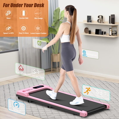 Motorized Treadmill Speed 1-6KM/H,Space Saving Treadmill for Home and ...