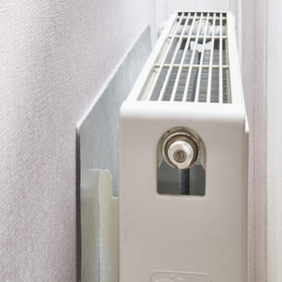 Mottez Radiator Reflector Foil Insulation Energy Thermal Foam Backed ...