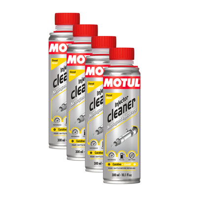 MOTUL Diesel Injector Cleaner Fuel Additive Fuel System Cleaner 4x300ml
