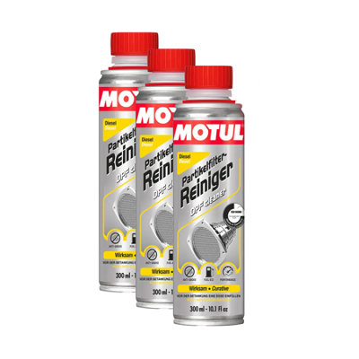 MOTUL DPF CLEANER DIESEL PARTICULATE FILTER ADDITIVE TREATMENT 3X300ML