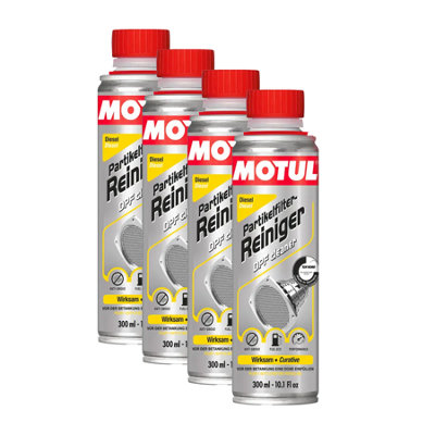 Motul DPF Cleaner Diesel Particulate Filter Additive Treatment 4x300ml