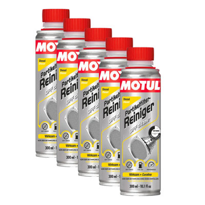 Motul DPF Cleaner Diesel Particulate Filter Additive Treatment 5x300ml
