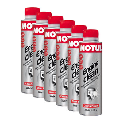 MOTUL Engine Clean Pre-Oil Drain Cleaner for Gasoline & Diesel Engines ...