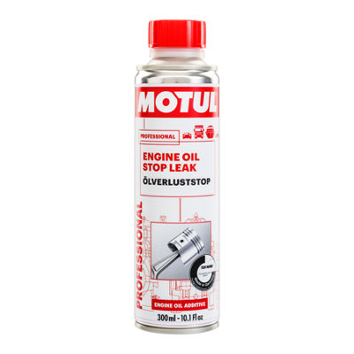 Motul ENGINE OIL STOP LEAK 0.300 Liter Engine Oil Sealant Seal Additive ...