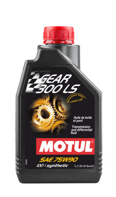 Motul GEAR 300 LS 75W90 1 Liter Auto Lubricant Oil 75W-90 Fully ...
