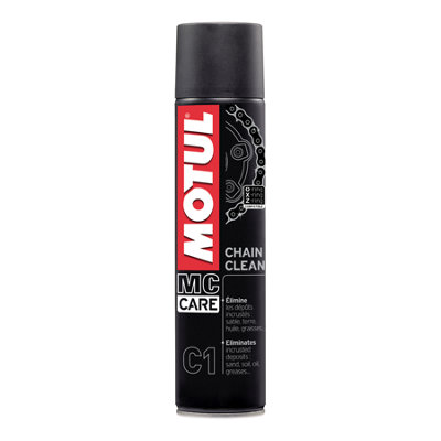 Motul MC Care C1 Chain Cleaner Spray Motorcycle Cleaner Degreaser Spray ...