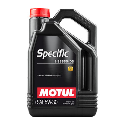 Motul Specific 9.55535/03 5W-30 Fully Synthetic Engine Oil PSA B71 2297 ...