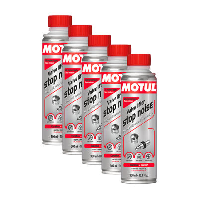 MOTUL Valve Lifter Stop Noise Additive for Petrol & Diesel Engines 5x300ml