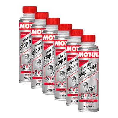 MOTUL Valve Lifter Stop Noise Additive for Petrol & Diesel Engines 6x300ml