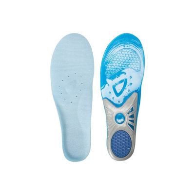 Mountain Warehouse Mens IsoGel Shock Absorber Insoles Blue (7 UK-11 UK)