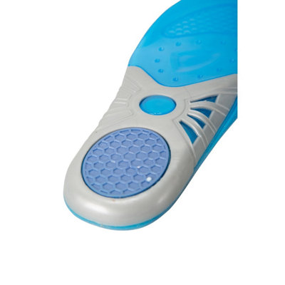 Mountain Warehouse Mens IsoGel Shock Absorber Insoles Blue (7 UK-11 UK)