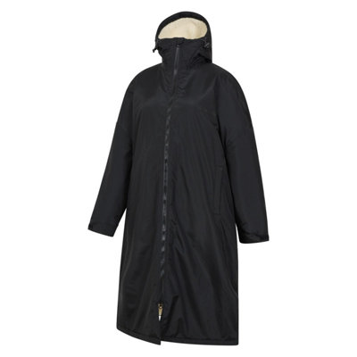 Mountain Warehouse Womens/Ladies Tidal Waterproof Changing Robe Black (XL)