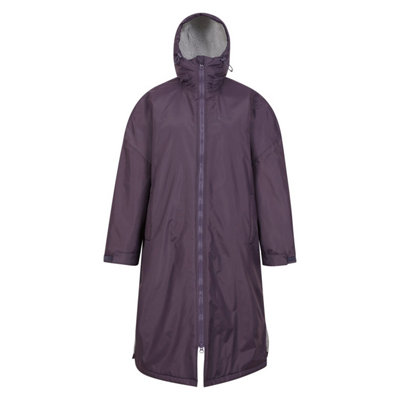 Mountain Warehouse Womens/Ladies Tidal Waterproof Changing Robe Purple (XL)