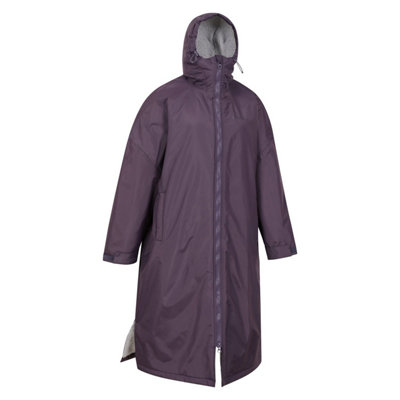 Mountain Warehouse Womens/Ladies Tidal Waterproof Changing Robe Purple (XL)