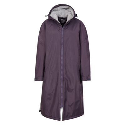 Mountain Warehouse Womens/Ladies Tidal Waterproof Changing Robe Purple (XL)