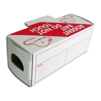 Mouse Bait Box Cardboard Mouse Boxes for Monitoring of Poison Mice Bait ...
