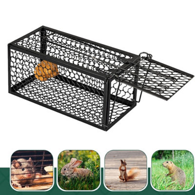 Mouse Trap Humane Live Catcher Reusable Rat Vermin Rodent Mice Cage ...