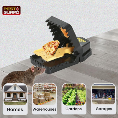 Mouse Traps For Indoors Live Mouse Trap 4-Pack Humane Mouse Traps - No ...
