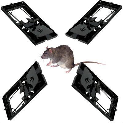 Mouse Traps That Kill Instantly 4 Pack Heavy Duty Mice Traps Reusable ...