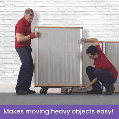 Move-It Large Dolly With Grip Pads, Heavy-Duty Anti-Slip Transport ...