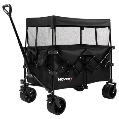 MoverX 200L Canopy Trolley Camping Outdoor Wagon